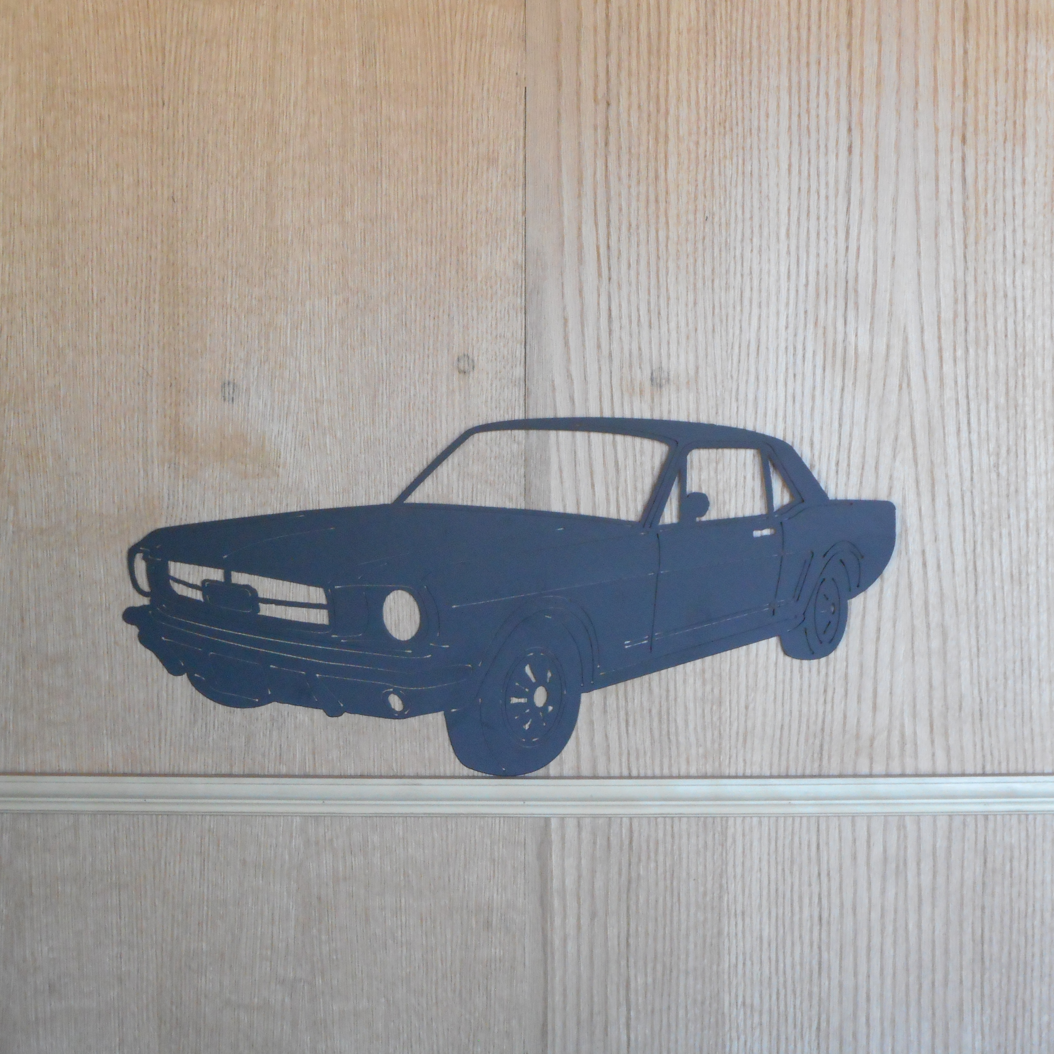 1930 Ford Model A Coupe Wall Art - Paris Metal Art