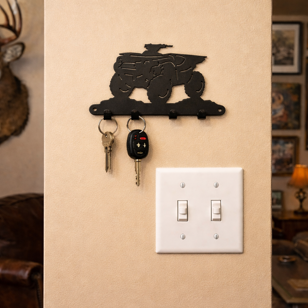 Four Wheeler Key Holder - Paris Metal Art